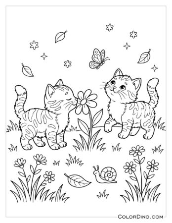40+ Cat Coloring Pages (Free Printable PDFs)