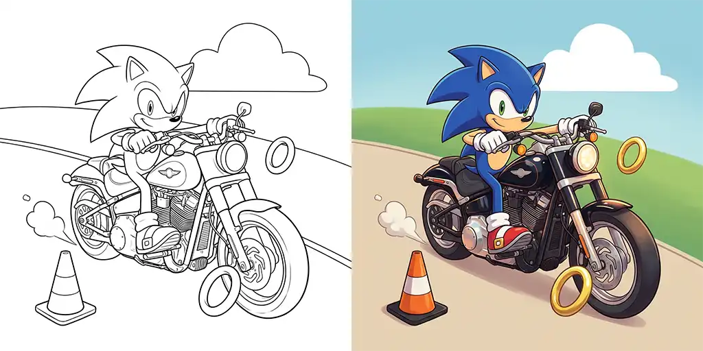 30+ Sonic Coloring Pages (Free Printable PDFs)